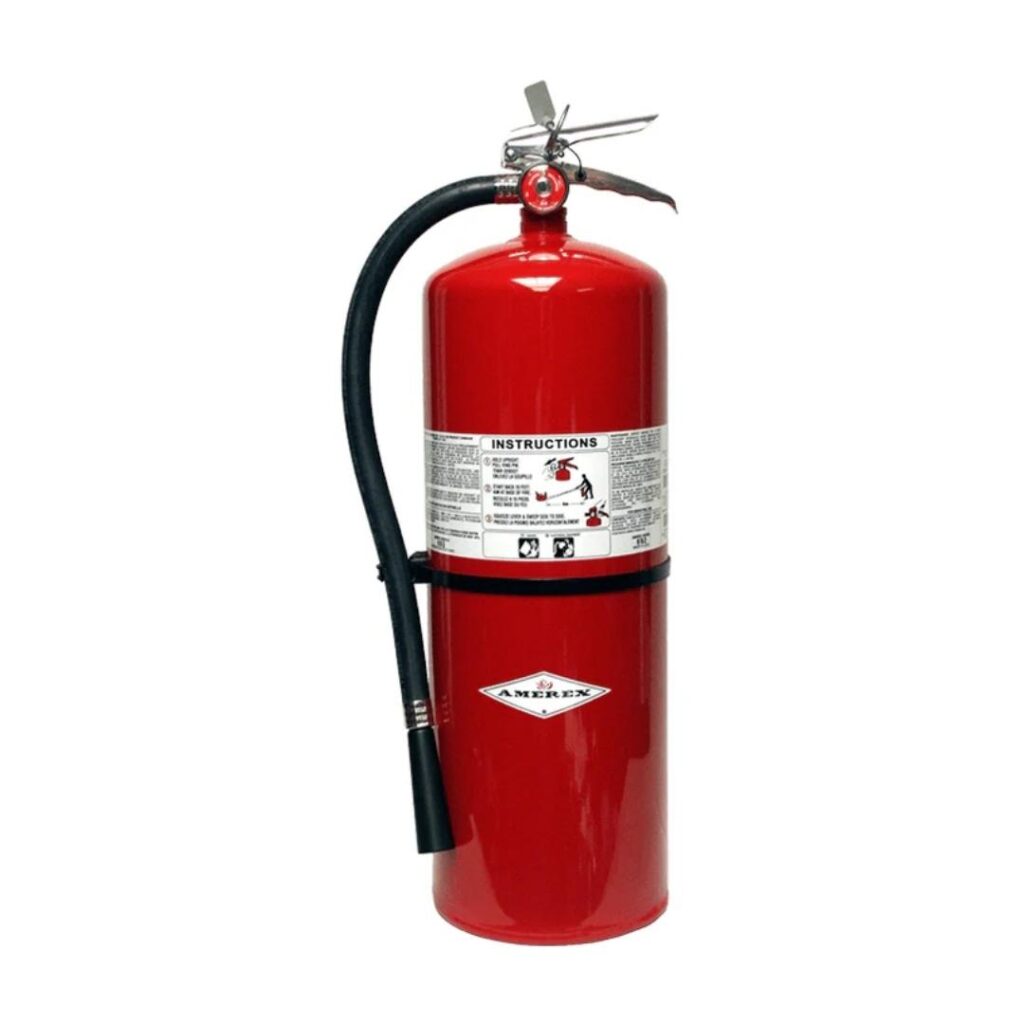30 lb Fire Extinguisher - Amerex ABC Multi-Purpose - Tesla Fire Systems